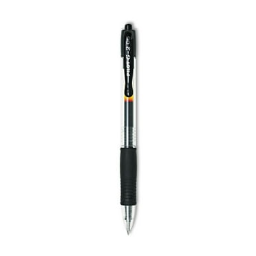 Pilot® G-2™ Retractable Gel Pens, Ultra Fine Point, 0.38 mm, Clear ...