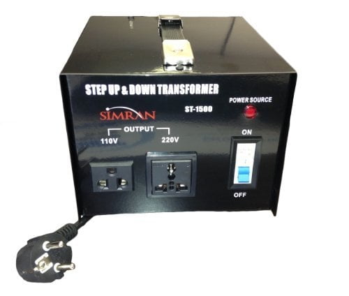 Simran ST-1500 1500-watt Step Up and Step Down Voltage Transformer ...