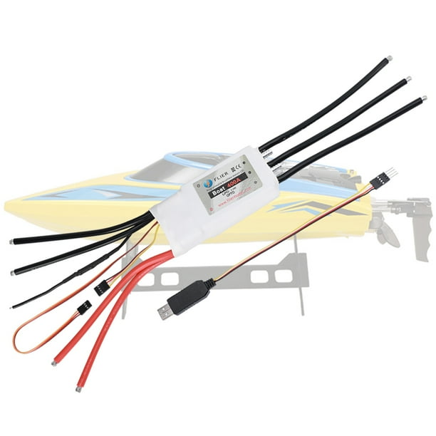 400A Boat Marine ESC, Boat Marine ESC For Brushless Motor, Two-way ...