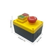 Electromagnetic Safety Push Button Switches Electric Tool Emergency ...