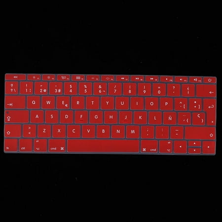 Premium Silicone Keyboard Cover Skin, Spanish Phonetic Keyboard Film ...