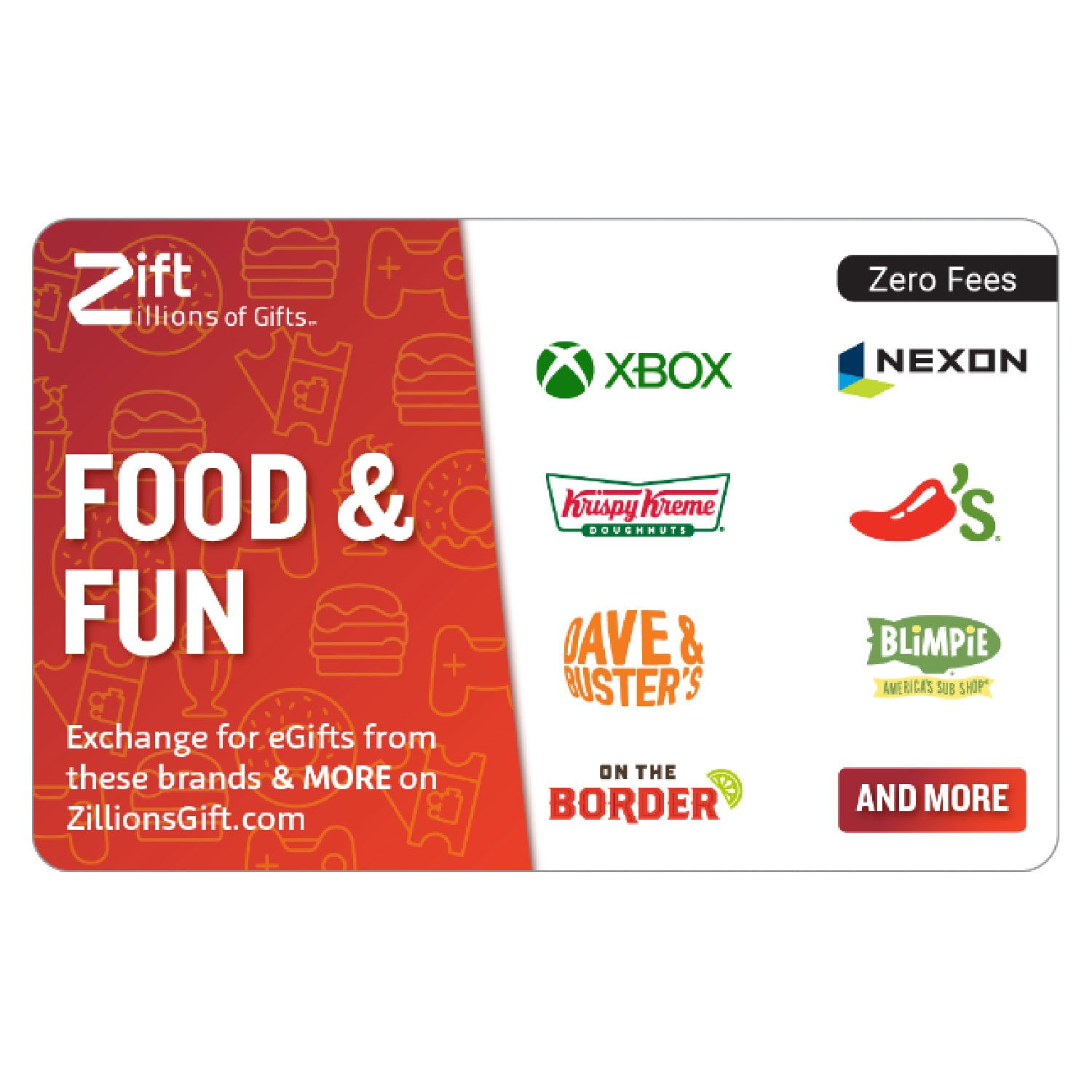 Food & Fun $50 eGift Card – Zift Zillions of Gifts - Samsclub.com