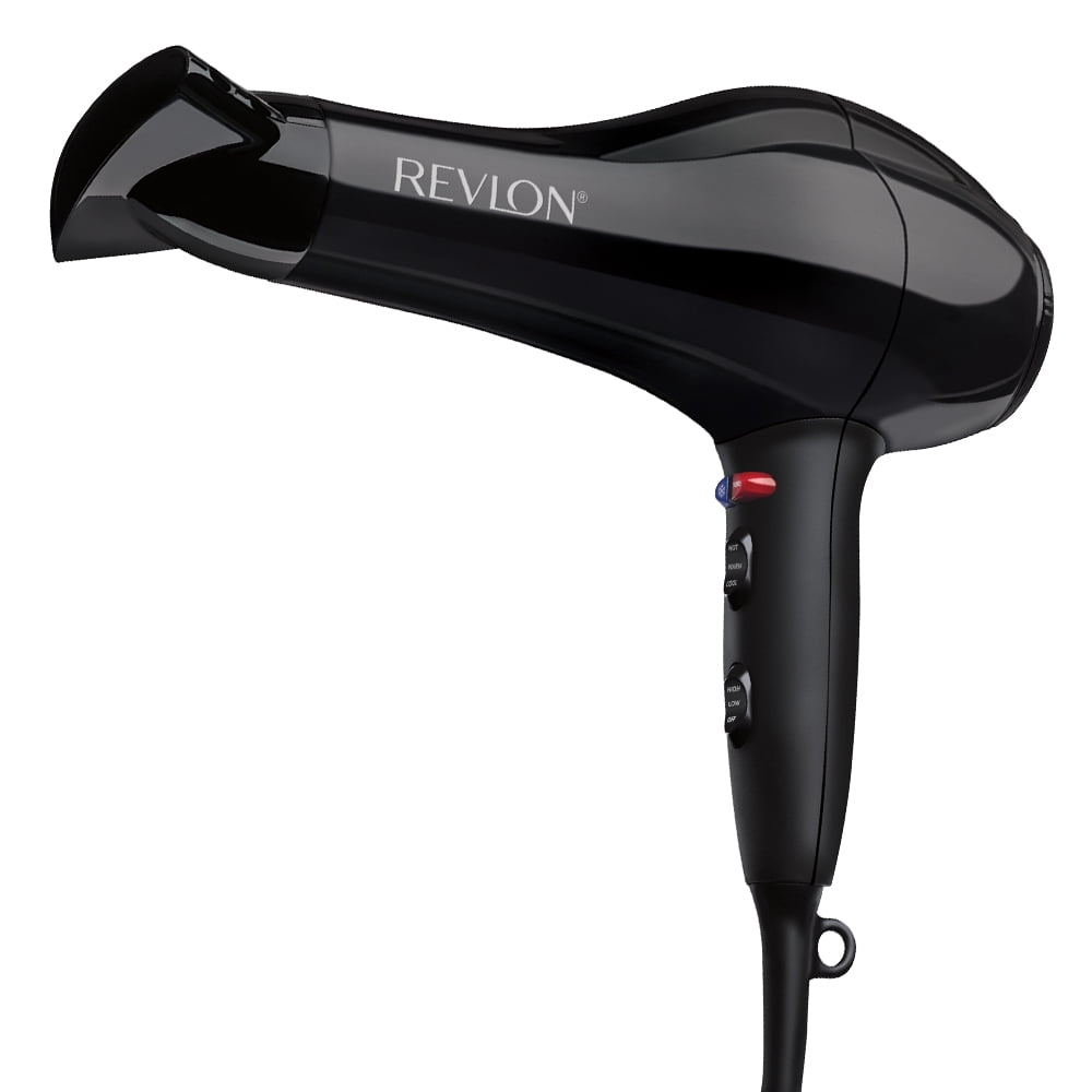 Revlon Pro Collection IONIC Hair Dryer, Black with Concentrator ...