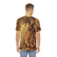 All Over Print Medieval Dragon Treasure Fire Breathing Mythical Fantasy ...