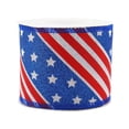 1 Roll Patriotic Wired Ribbon 2.36 Inch x 5 Yards, Red White Blue ...
