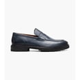 Stacy Adams Hayes Moc Toe Penny Slip On Shoes Leather Navy 25735-410 ...