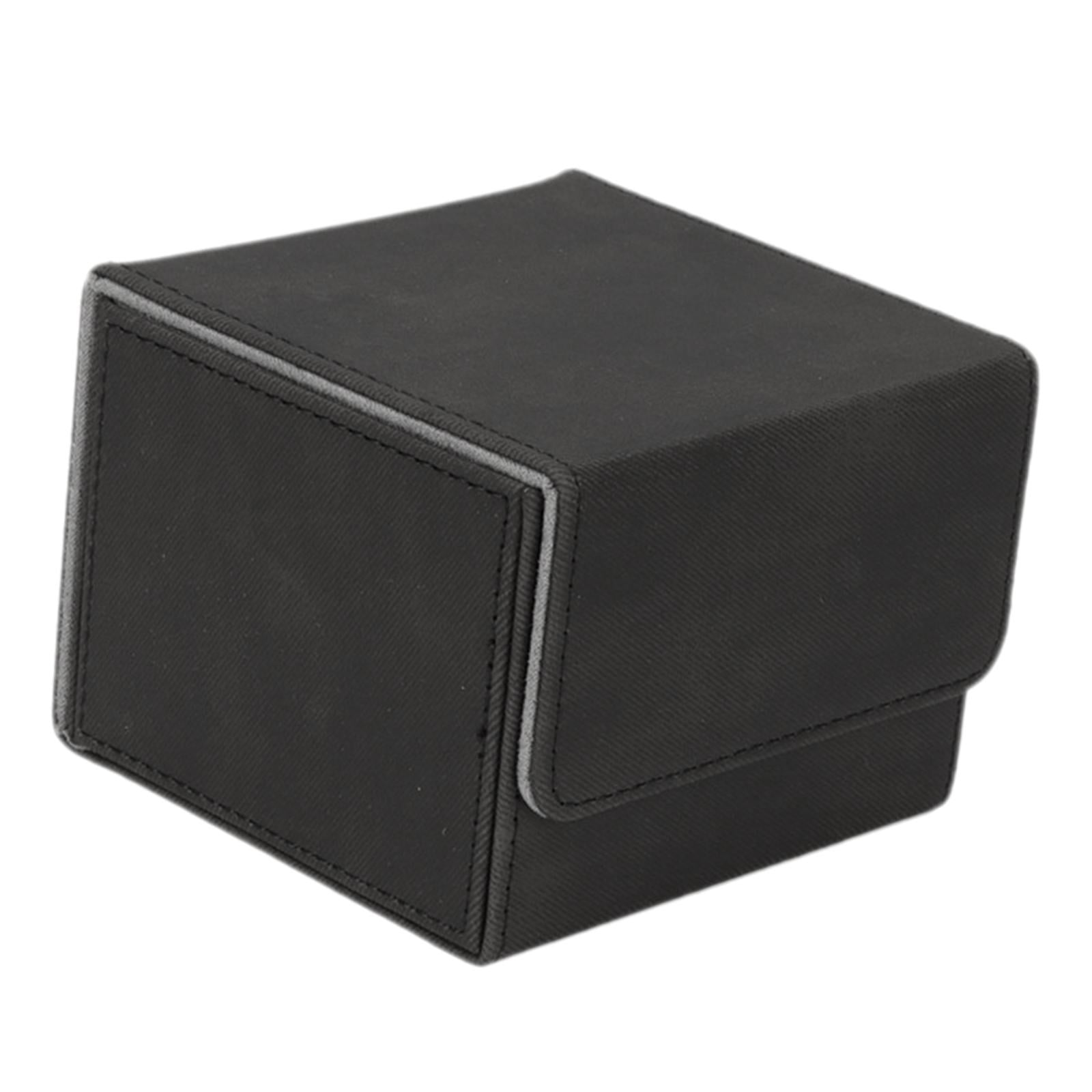 Trading Card Deck Case 140+ Sleeved Cards Container Card Holder Deck ...