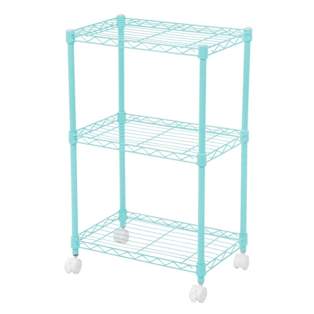 Blue Metal Shelf