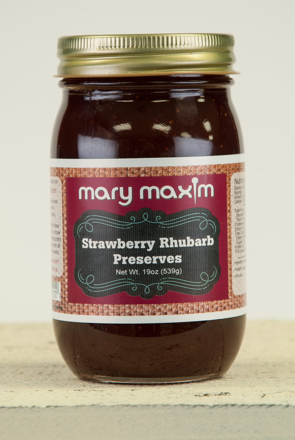 Mary Maxim Strawberry Rhubarb Preserves - Walmart.com