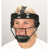 Game Face® Steel Softball Safety Mask - 11" Balls and Above - Black ...