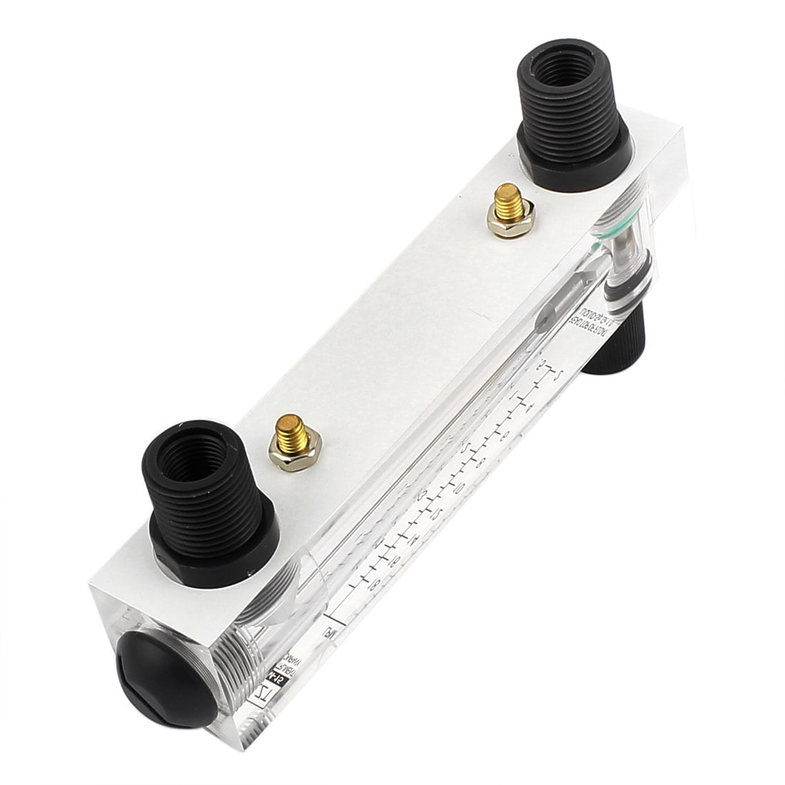 LZT M-15 0.5-5GPM 2-18LPM Adjustable Knob Water Flow Meter Panel Type ...