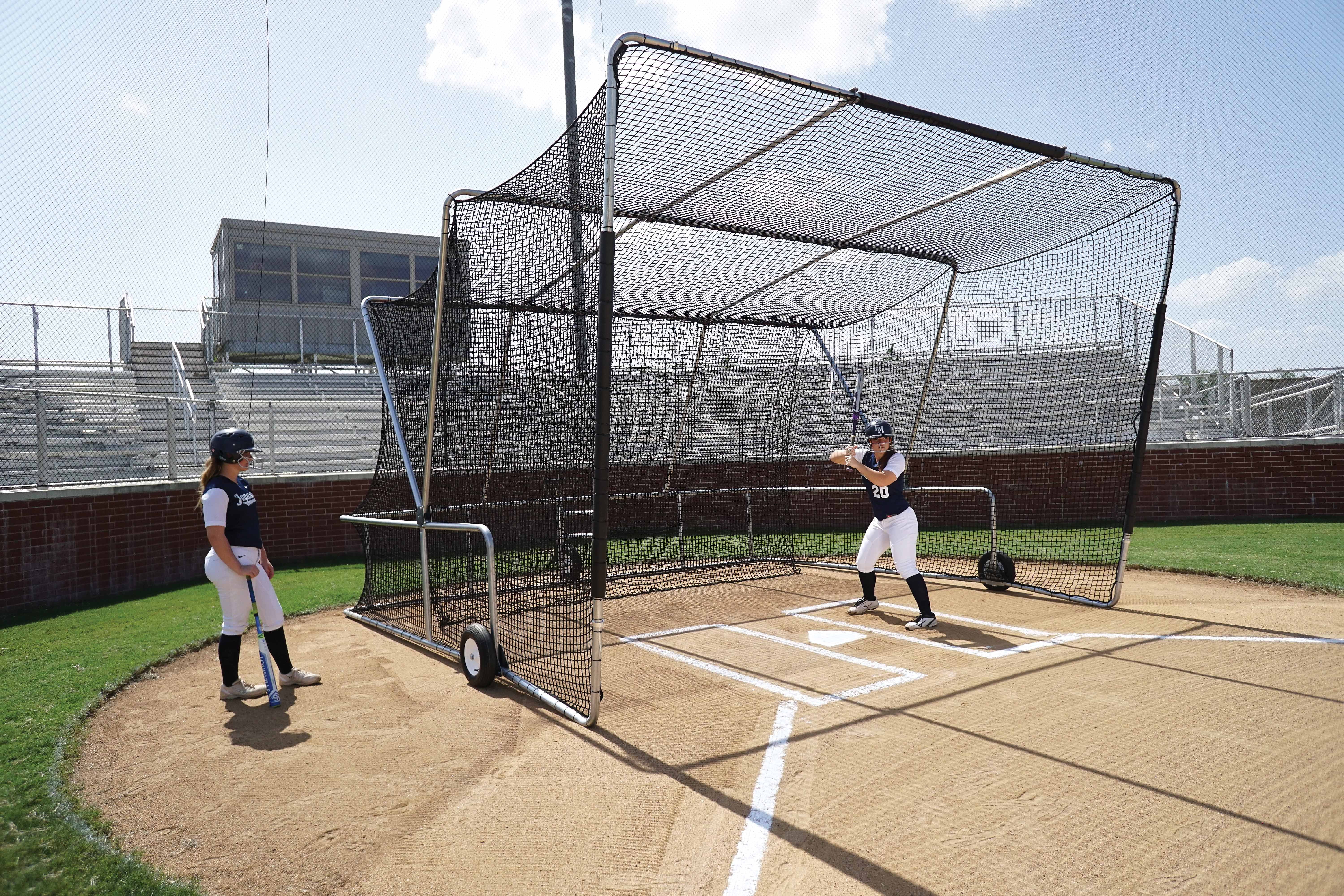 BSN SPORTS Foldable Portable Baseball Batting Cage Walmart