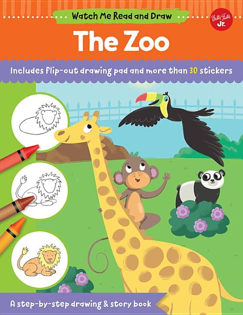 Watch Me Read and Draw: Watch Me Read and Draw: The Zoo : A Step-By ...