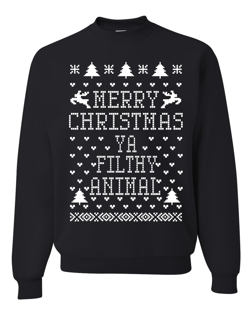 Merry Christmas Ya Filthy Animal Sweater Tumblr