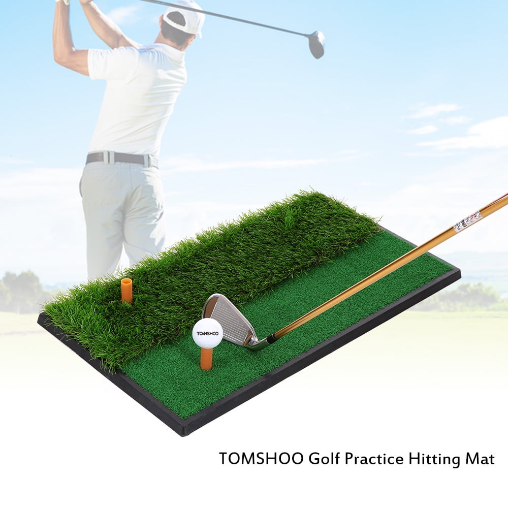 TOMSHOO Mini Golf Tee Golf Fairway Rough Turf Practice Training Mat ...