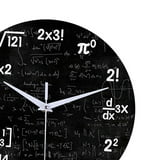 Math Clock Mathematical Equations , Wall Clock Gifts for Engineers ...