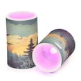 2PCS LED Flameless Candles with Remote and Timer Battery Operated Fake ...