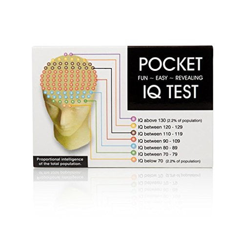 NPW-USA Pocket IQ Test Novelty - Walmart.com