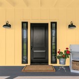 Glidden Fundamentals Exterior Paint Gold Buff / Yellow, Flat, 1 Quart ...