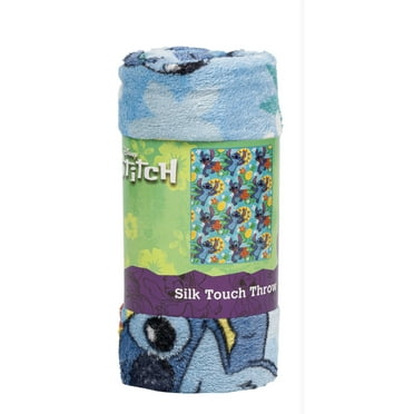 Disney's Stitch Plush Kids Fleece Throw Blanket 45x60 Inches - Walmart.com