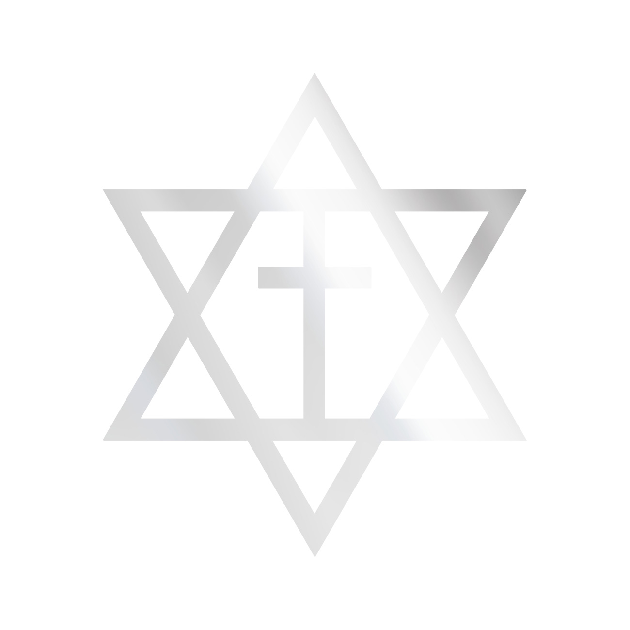 Messianic Jewish Religion Symbol Sticker Decal Die Cut - Self Adhesive ...