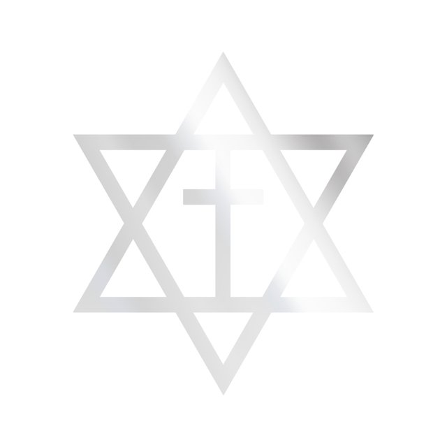 Messianic Jewish Religion Symbol Sticker Decal Die Cut - Self Adhesive ...