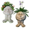 Homestyles Antique White Grumpy & Granny Joy the Muggly Face Humorous ...