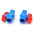 Corrosions Resistant PVC Valves Manual Operate Plumbing Fixtures ...
