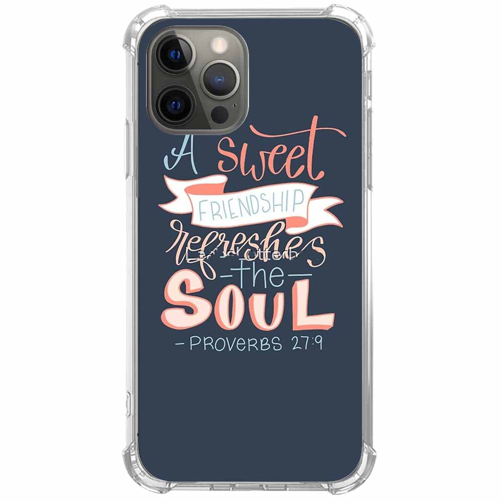 Proverbs 27:9 ,Bible Verse Case for iPhone 14 Pro Max ,Aesthetic Art ...