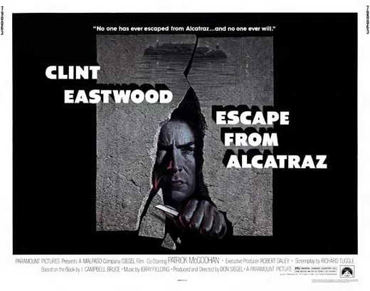 Escape From Alcatraz - movie POSTER (Style A) (22" x 28") (1979 ...