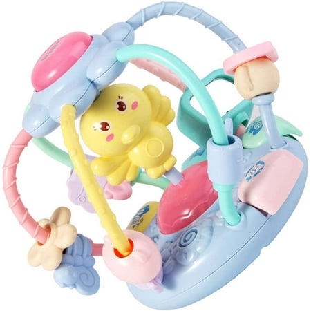HTCM Baby Rattle Musical Toy Bead Maze Counting Numbers Toys ...