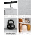 Hanging Closet Organizer with Metal Rod, 6-Section Closet Organizers ...