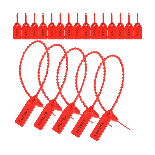 ckepdyeh 1000 Pcs Plastic Tamper Seals Tags Security Tags Seals Safety ...