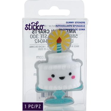 EK Sticko Sticker Alpha Script XL Gold Foil - Walmart.com