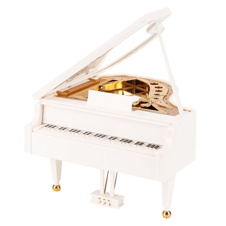 Dancer Music Box,Delicate White Music Box White Music Box Dancing Girl ...