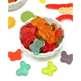 SweetGourmet Mini Assorted Fruit Gummy Butterflies Bulk Candy | 3 Pound ...