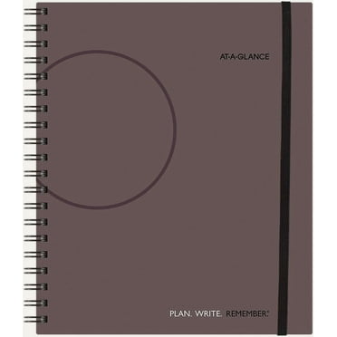 AT-A-GLANCE Plan Write Remember 2-Days-Per-Page Planning Notebook ...