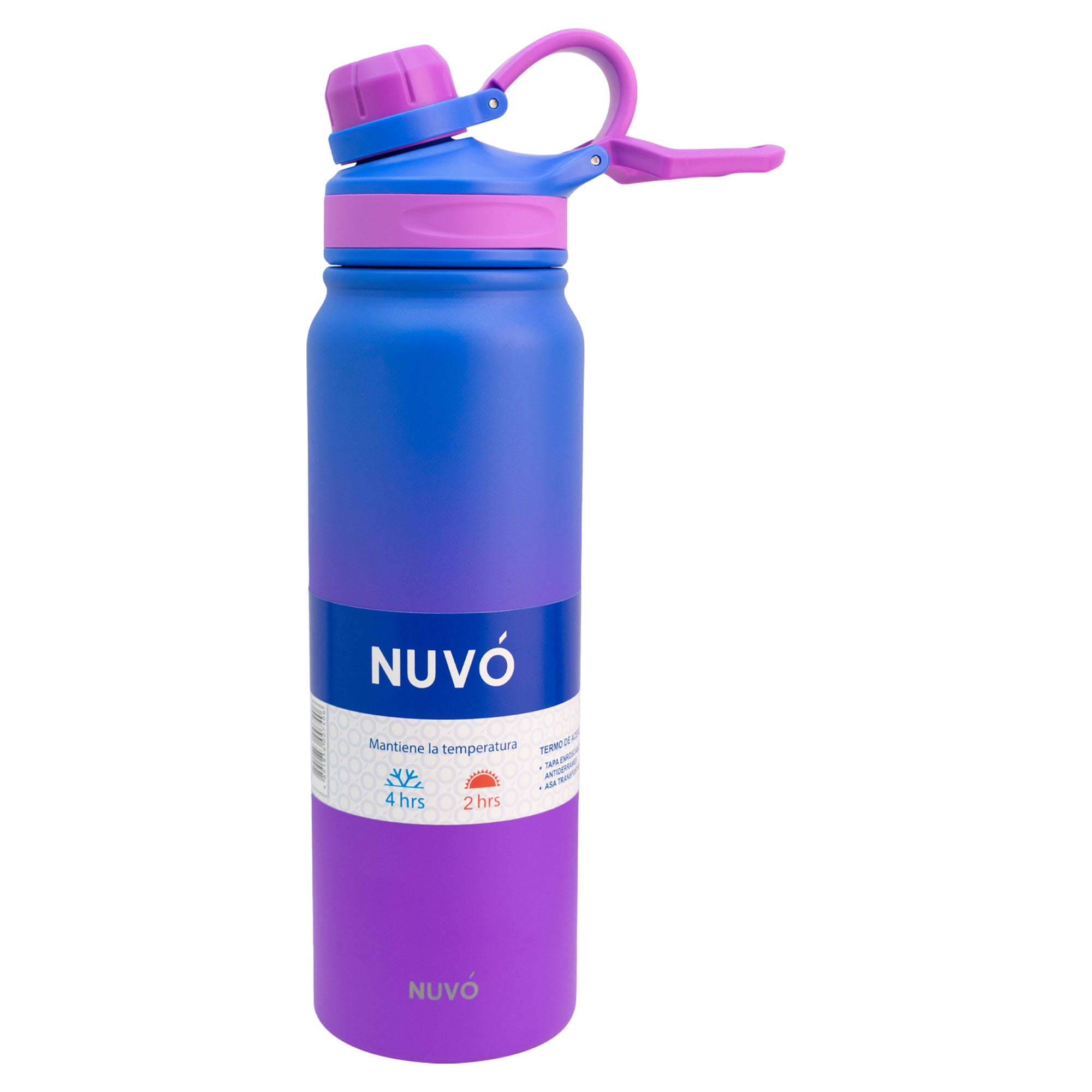 Termo Nuvó de Acero Inoxidable, Colores Degradados, Termo con Boquilla ...