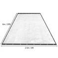 8*20FT Commercial Grade Waterproof Clear Awning Canopy Roll Up Patio ...