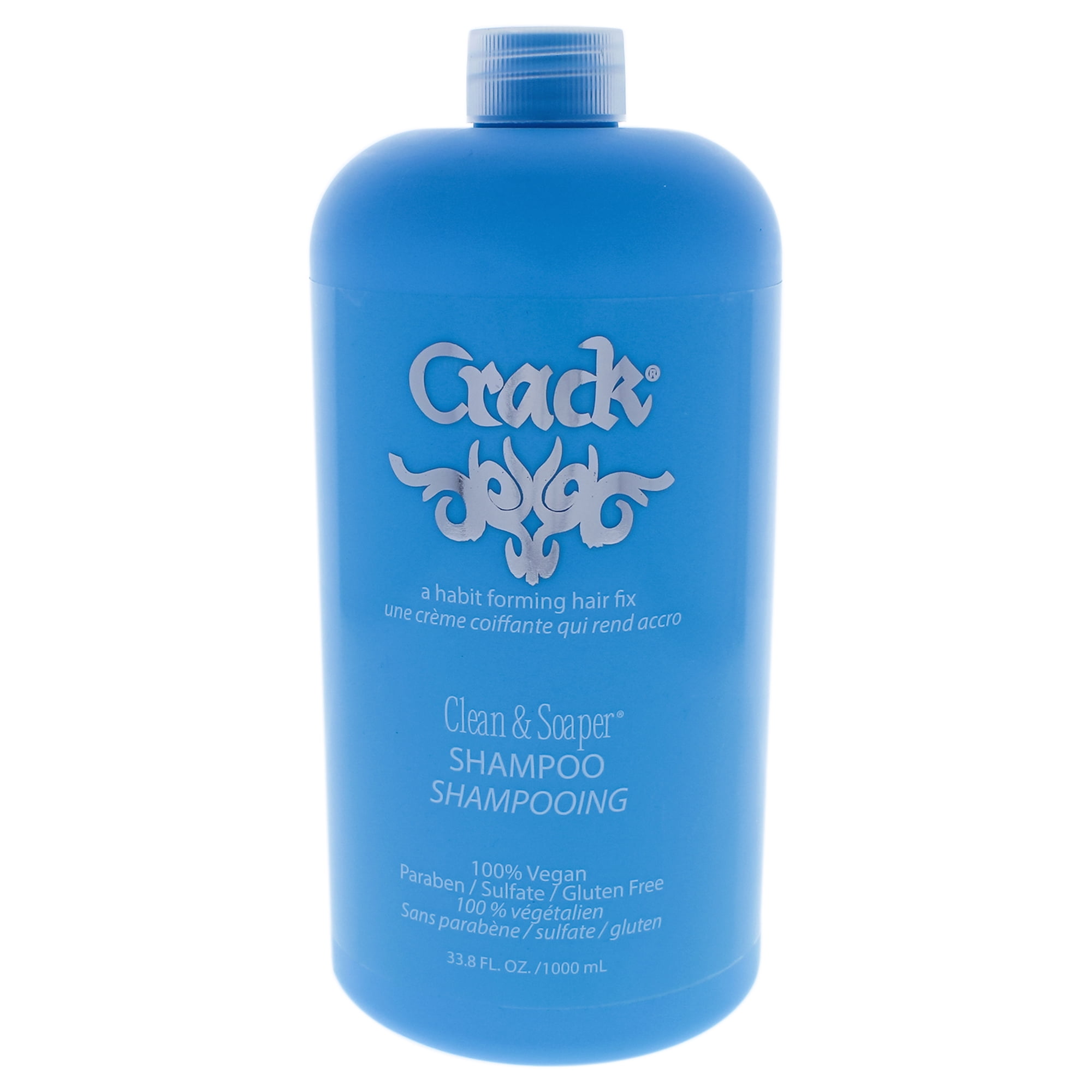 Crack Hair Fix - Crack Clean and Soaper Shampoo - 33.8 oz Shampoo ...