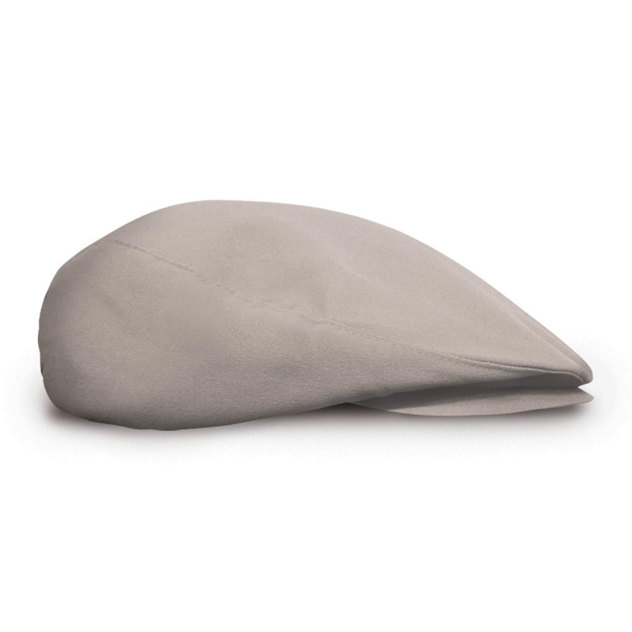Flat Newsboy Traditional Golf Cap: 'Par 3' - Womens - Solid - Taupe ...