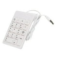 Portable Wired 18-Key Numeric Keypad Keyboard Extensions For Financial ...