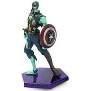 Marvel Legends Series 6-inch Zombie Captain America Action Figure Toy ...