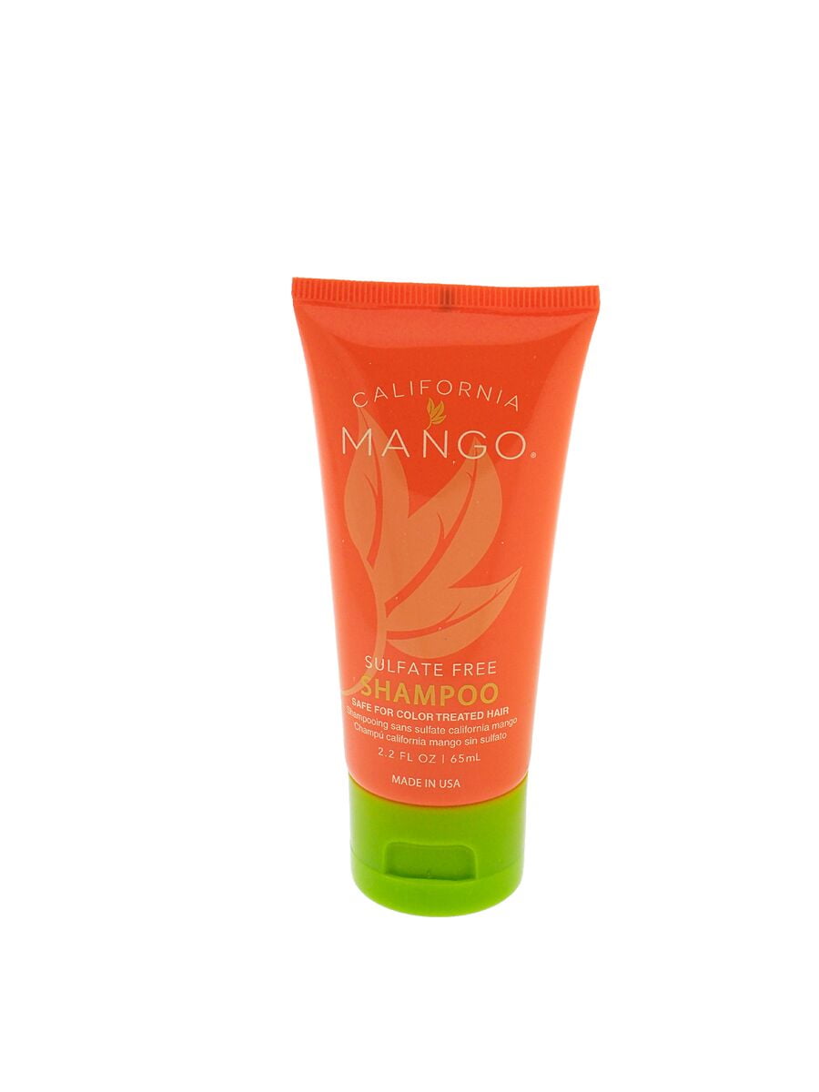 California Mango Shampoo Sulfate Free 2.2 fl oz / 65 ml (tube ...