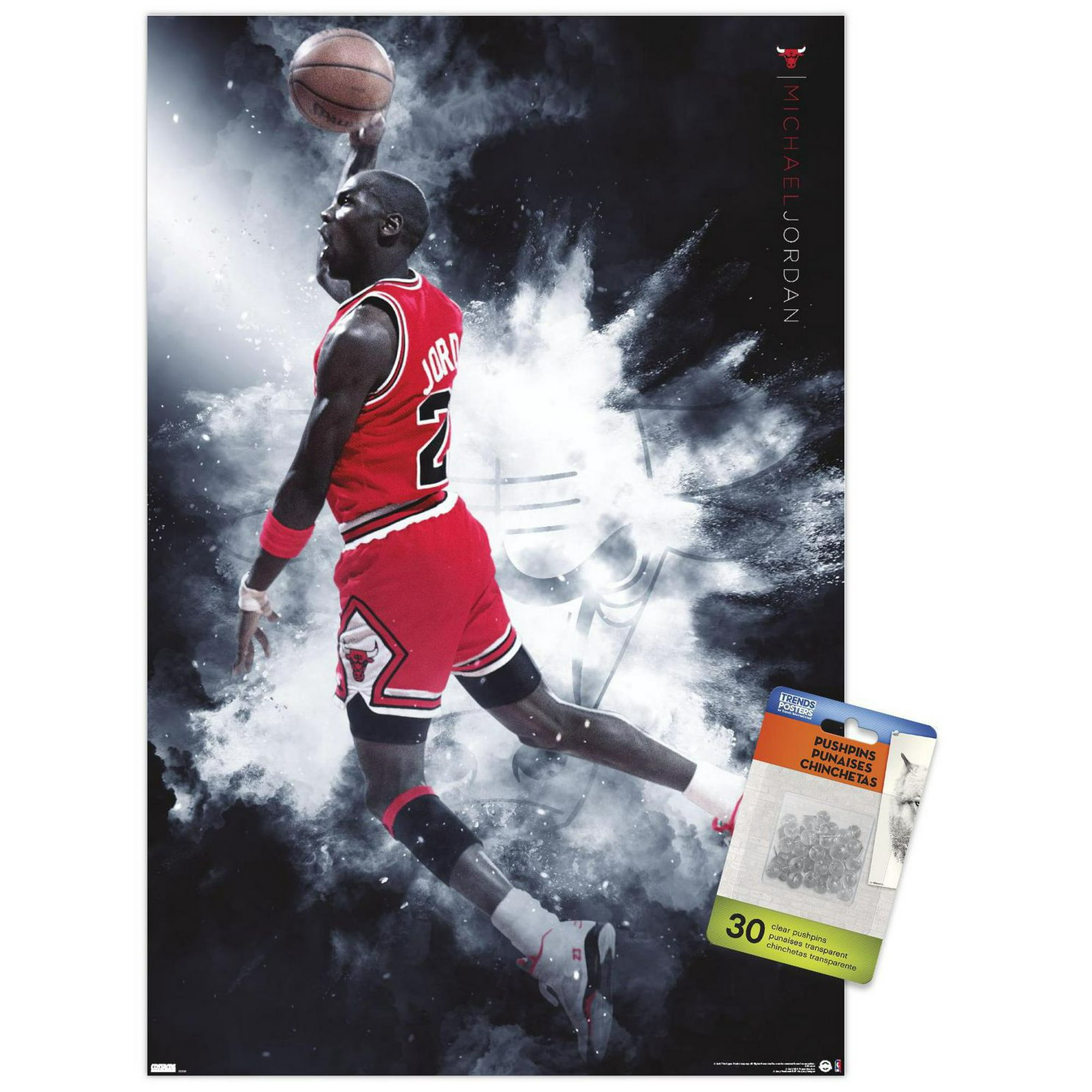 Click here for Trends International Michael Jordan - Burst Wall P... prices