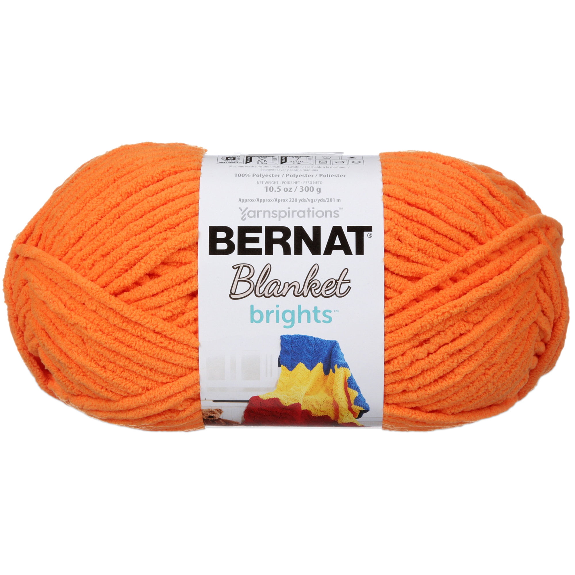 Click here for Bernat Blanket Brights Yarn  Polyester #6 Super Bu... prices