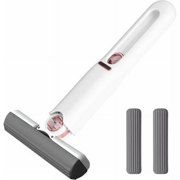 Mini Portable Self-Mop Mop, Mini Hand Wash-Free Cleaning Broom, Highly ...