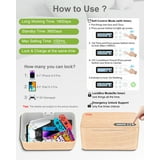 iDiskk Safe Lock Storage Box Cell Phone Locker with Timer,Self-Control ...