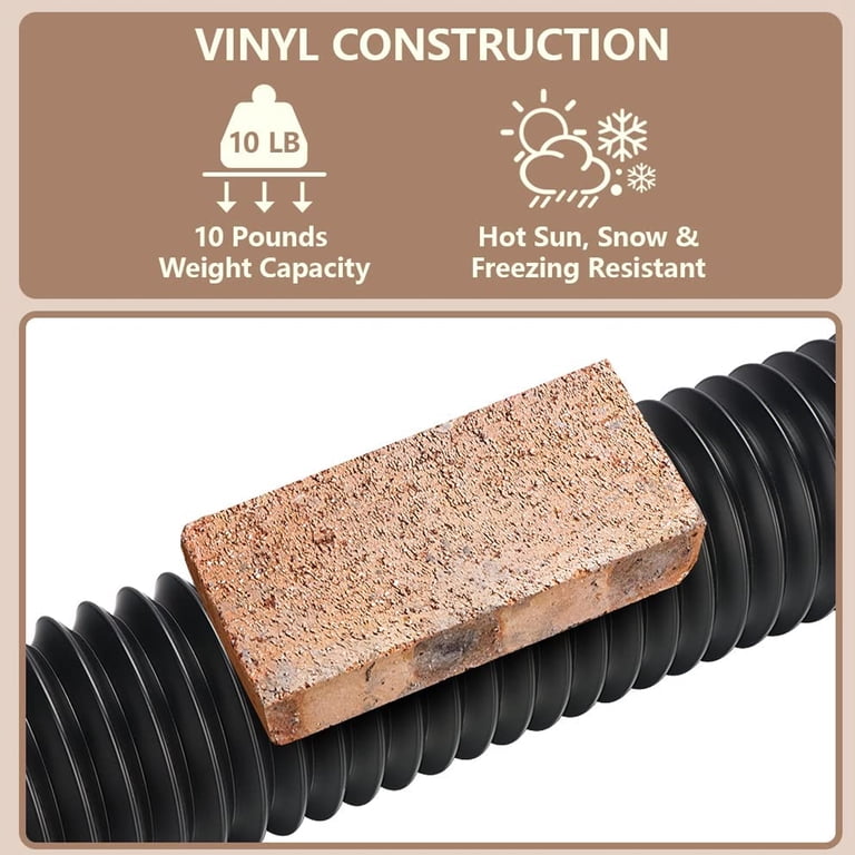 7ft Long Gutter Downspout Extensions Downspout Diverter Rain Gutter ...