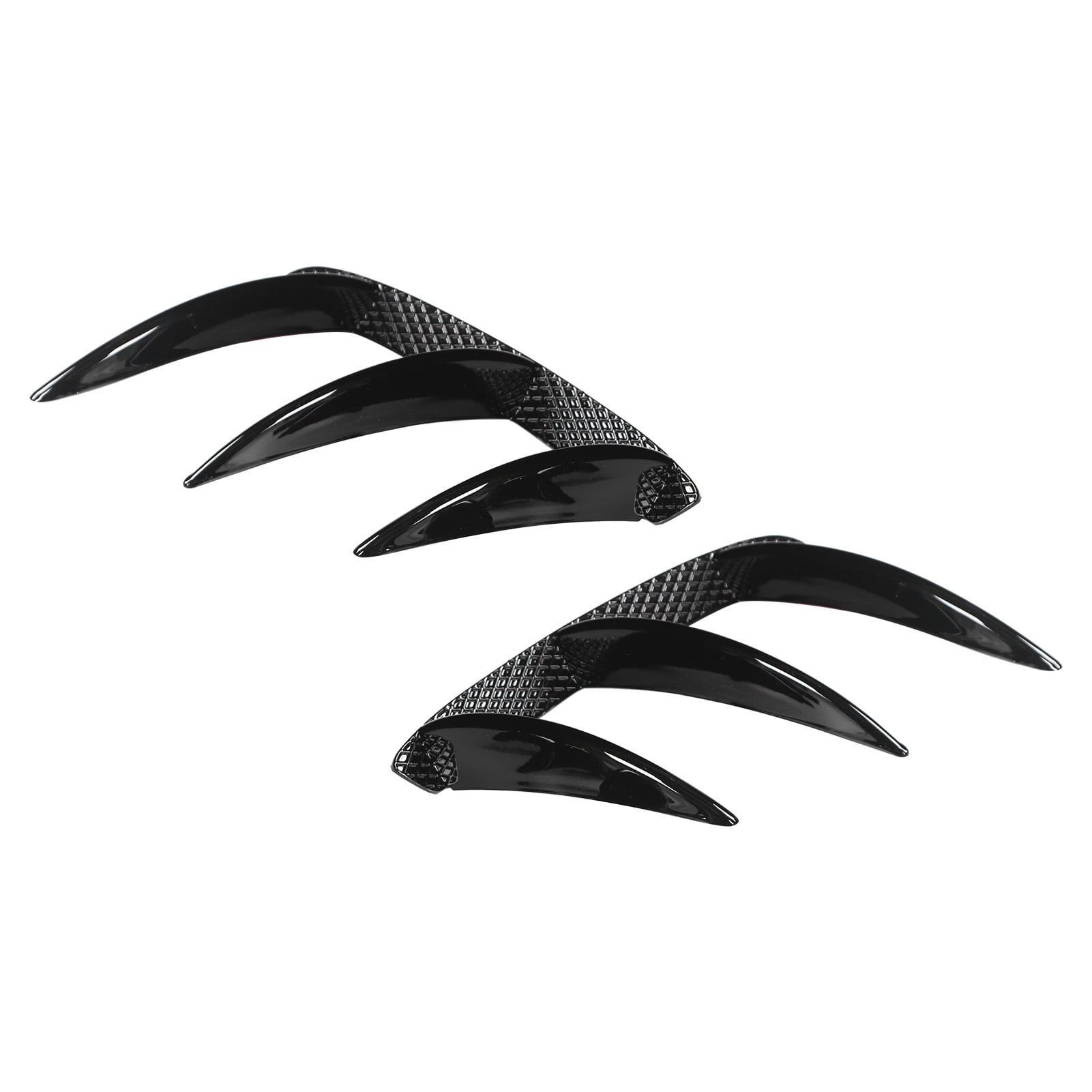 Buy Car Rear Lip Bumper Canards Vent Rear Bumper Canard Replacement Car ...